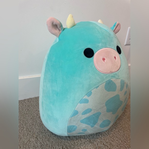 Squishmallows | Toys | Tuluck The Blue Cow 6 Squishmallow Ultra Rare ...
